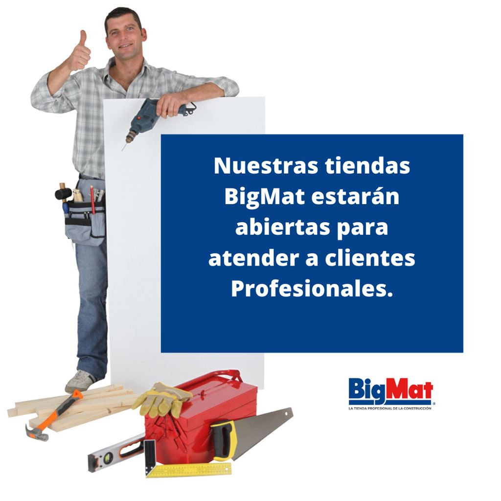 BigMat relanza su actividad para profesionales y empresas de ...