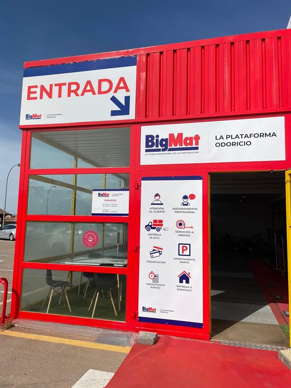 O BigMat reabriu em Soria com o formato BigMat La Plataforma Odoricio