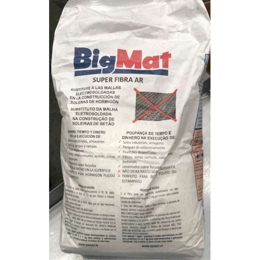 SUPER FIBRA AR 13MM BIGMAT (Bolsa 1 kg)