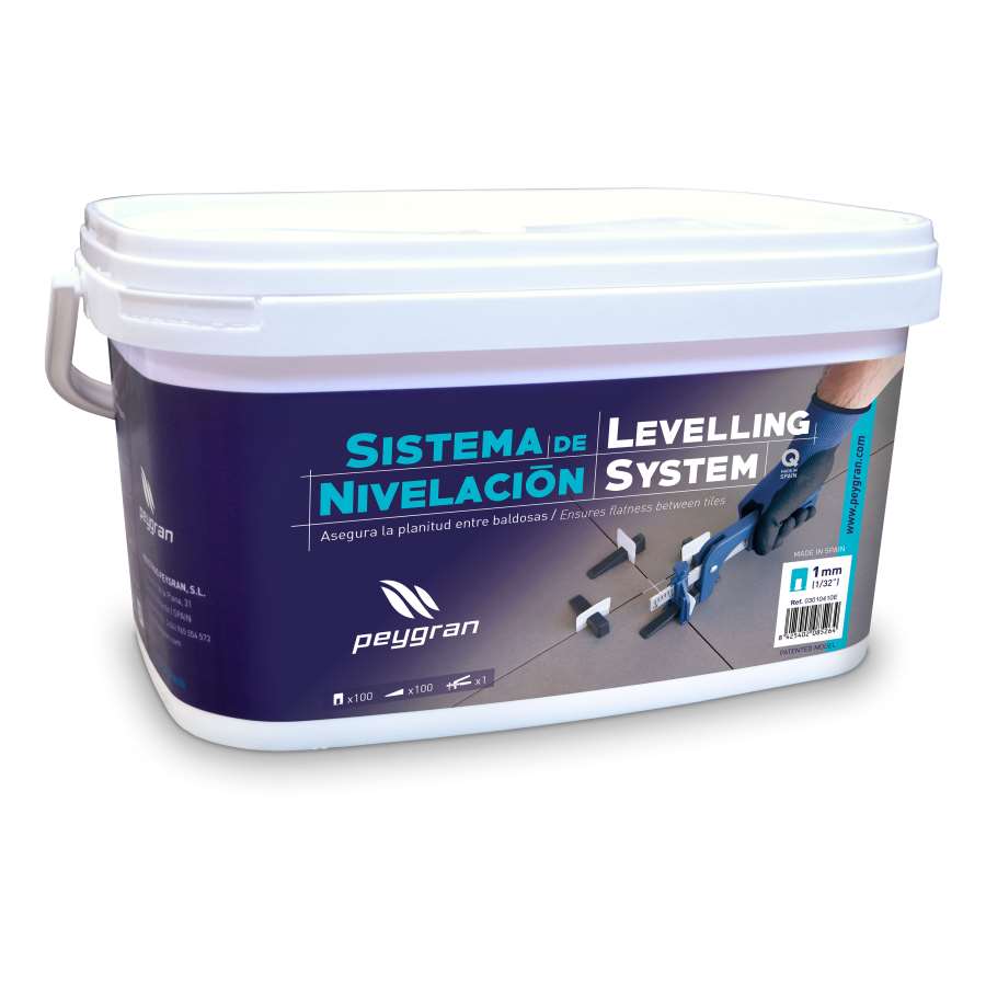 KIT SISTEMA DE NIVELACIÓN PEYGRAN 1mm