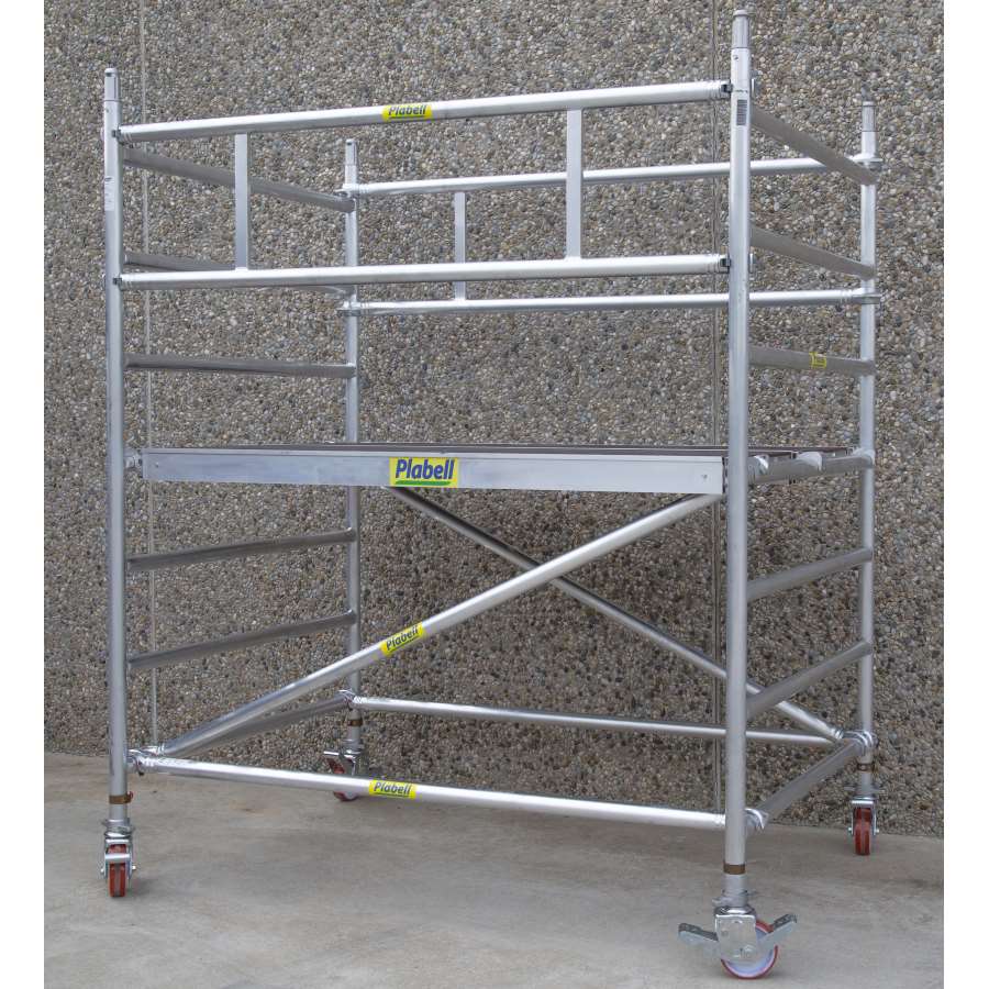 ANDAMIO ALUMINIO PROFESIONAL 2.0x1.35 ALTURA 2,2 METROS