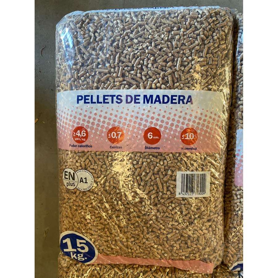 SACO PELLETS BIGMAT 15 KG