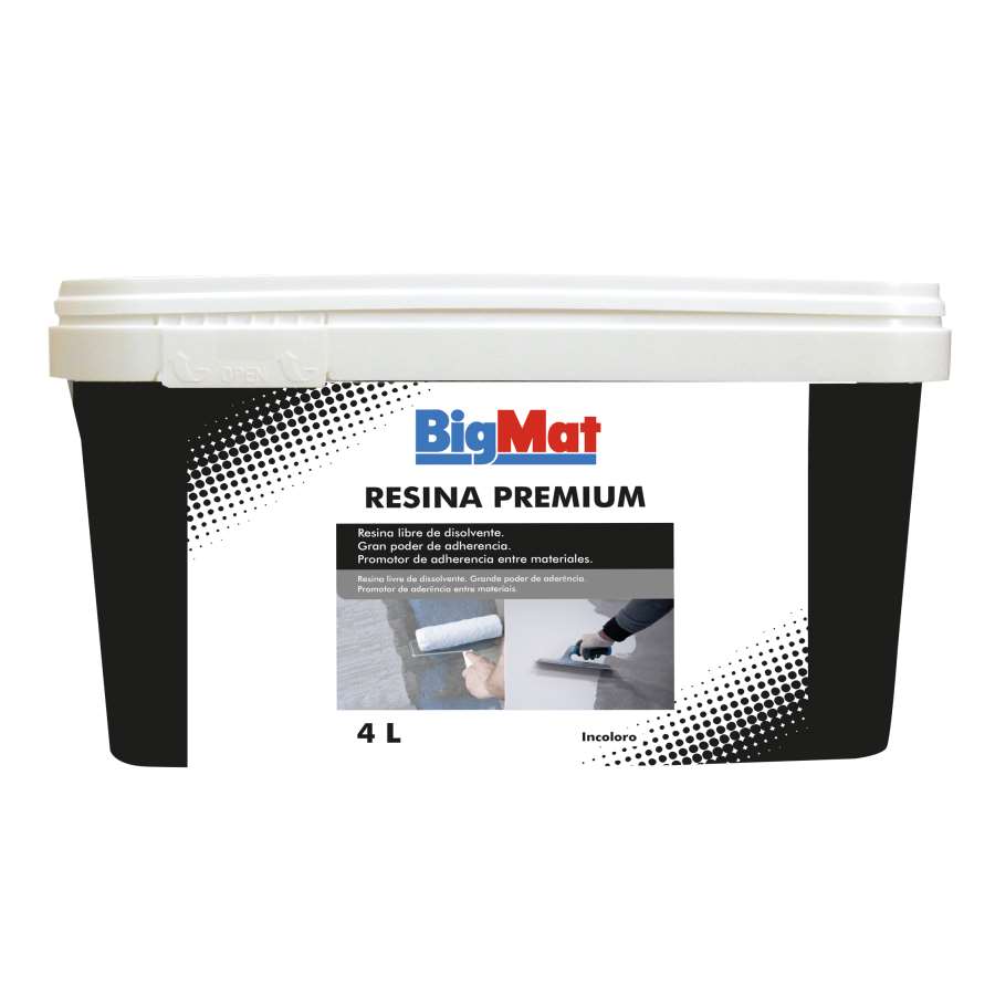 BIGMAT RESINA PREMIUM CUBETA DE 4 Lt.