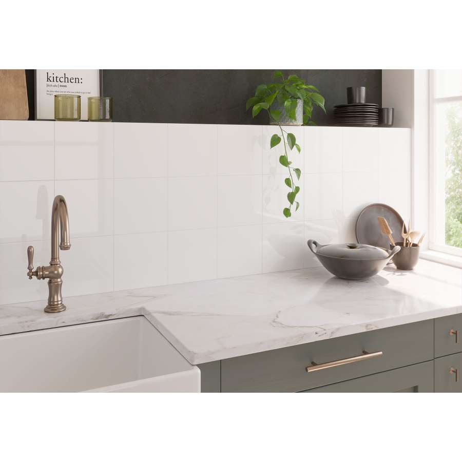 Revestimiento Blanco Mate 20x20 c.c.