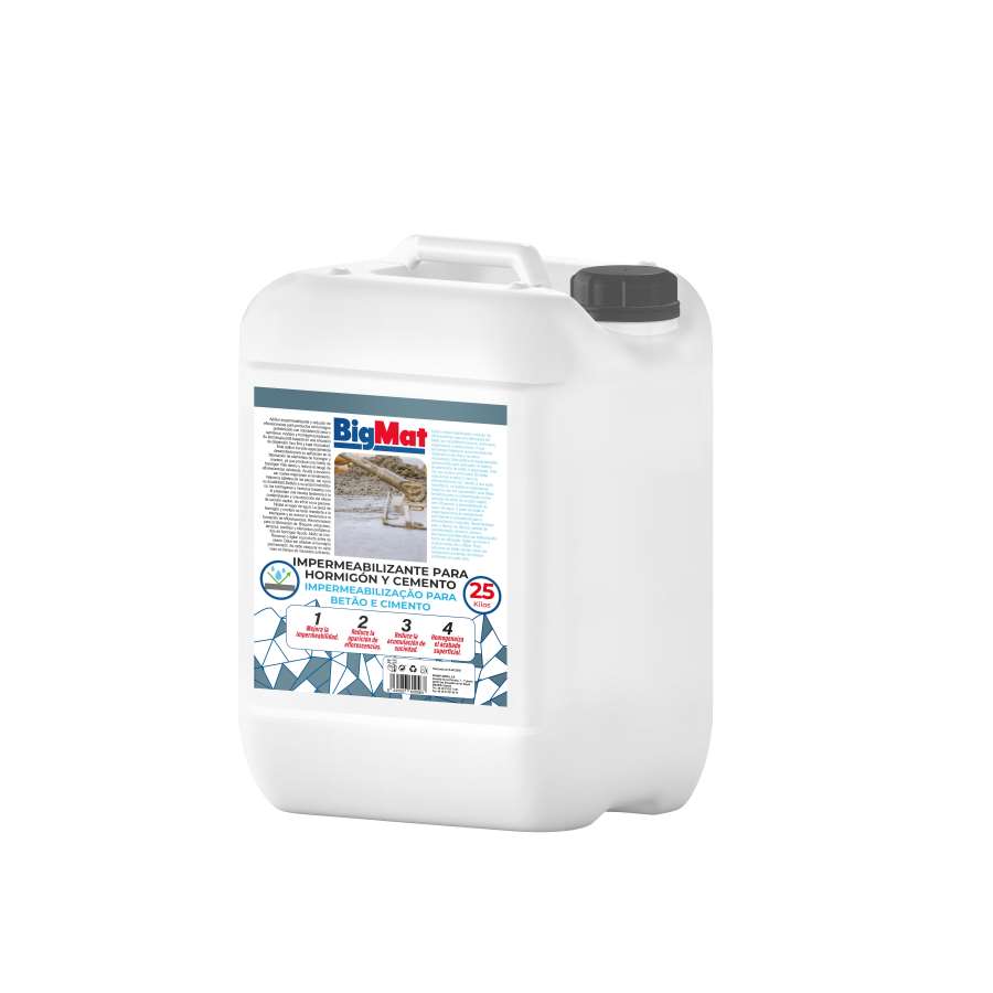 IMPERMEABILIZANTE BIGMAT HORMIGÓN Y CEMENTO 25KG