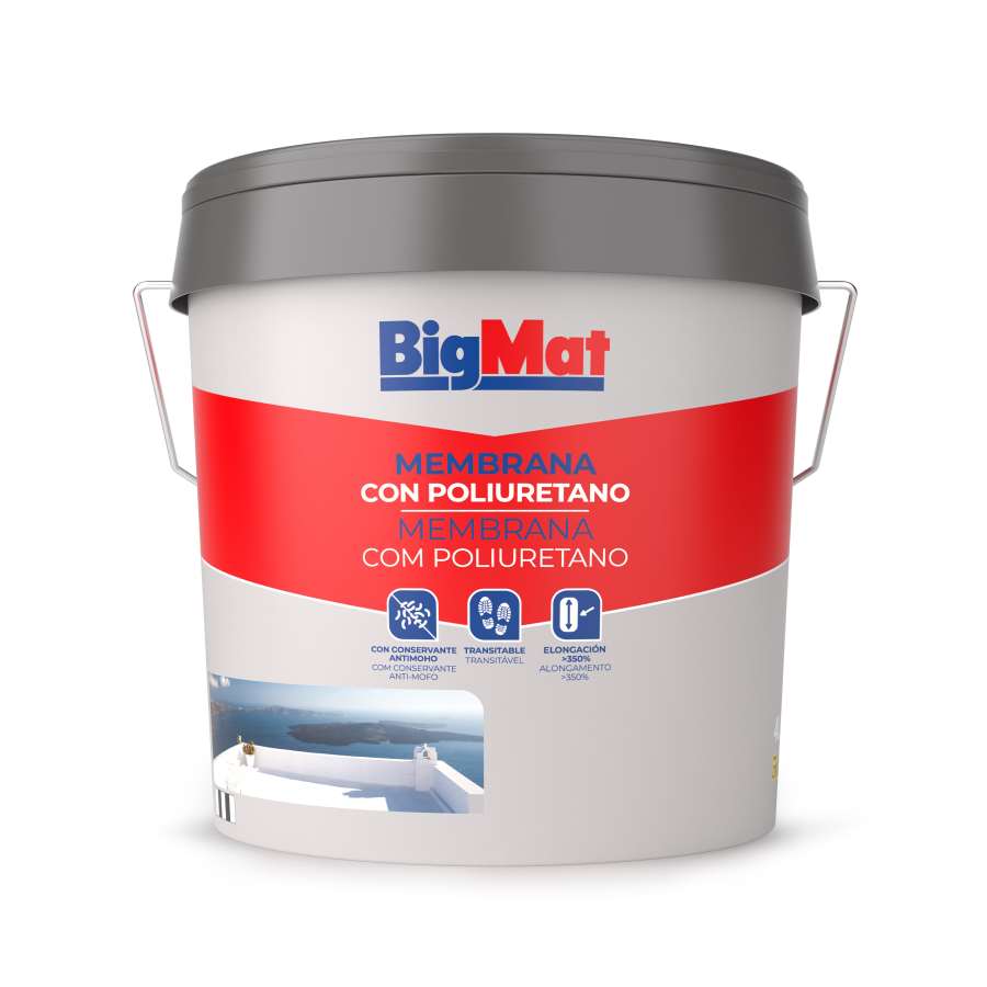 BIGMAT MEMBRANA CON POLIURETANO 4L TEJA